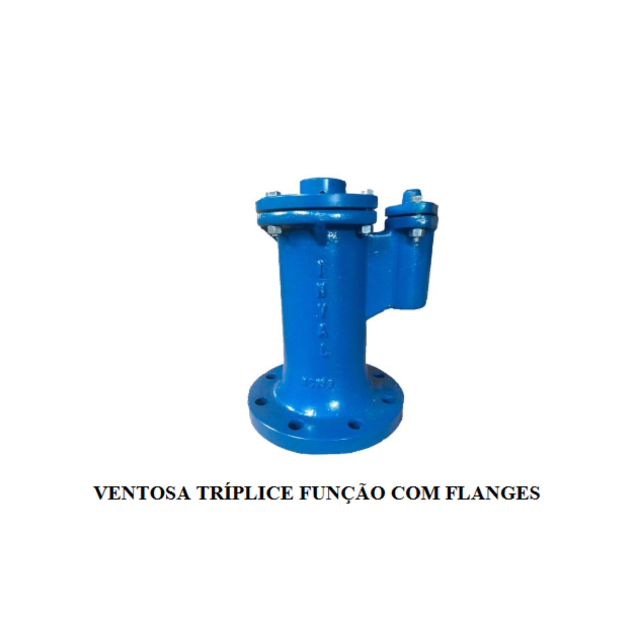 Ventosa Tríplice Função com Flanges – Via Saneamento